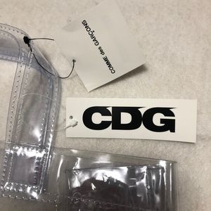 Comme des Garcons | Bags | New Cdg Clear Tote Bag Comme Des Garcons ...